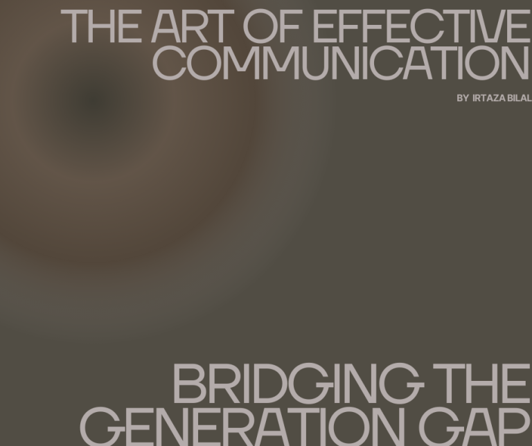 The Art of Effective Communication: Bridging the Generation Gap ...